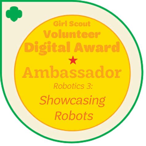 Gs Stem Volunteer Ambassador Robotics 3 Showcasing Robots Credly