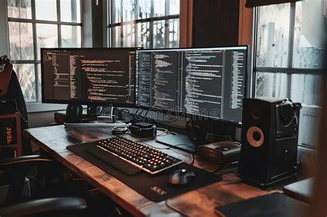 Programming Languages Outsource System And Software Development Data Center Set Stock Vector