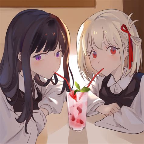 千束とたきな スーパーヒーロー さんのイラスト ニコニコ静画 イラスト