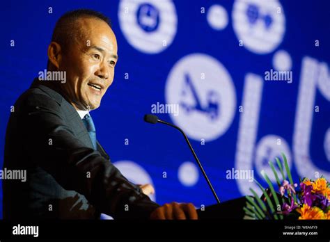 Wang Shi Chairman Of China Vanke Co Ltd Delivers A Speech At A