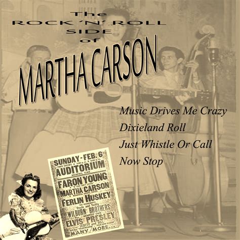 Rockabillydukebox Martha Carson The Rock N Roll Sides