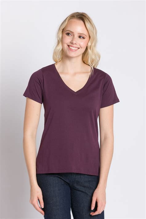 Vanessa Womens Deep V Neck Ably Apparel
