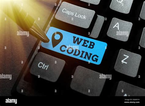 Conceptual Display Web Coding Business Overview A System Of Symbols