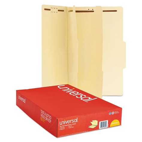 Six Section Classification Folders By Universal® Unv10310