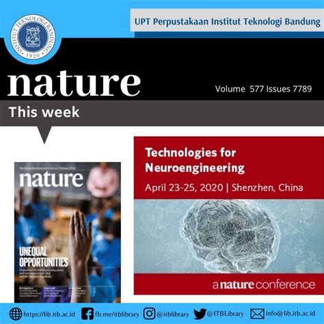 Journal Nature Volume 577 Issue 7789 Perpustakaan ITB