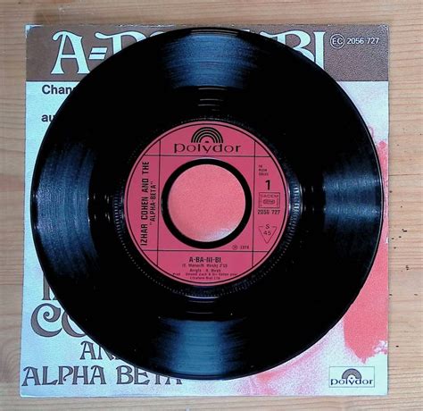 Izhar Cohen And The Alpha Beta A Ba Ni Bi Single 7 Kaufen Auf Ricardo