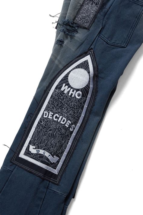 Patched Arch Pant Who Decides War