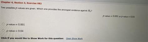 Solved Chapter 4 Section 3 Exercise 082 Two Possible