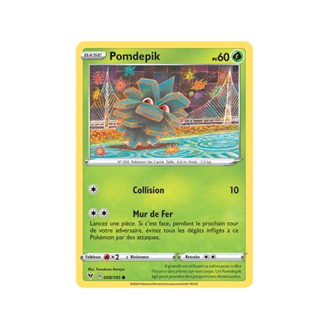 Pomdepik Pv Carte Commune Reverse Épée et Bouclier