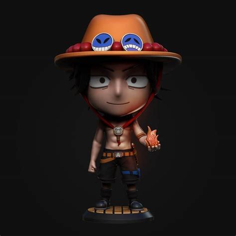 ♠️ Ace Chibi・ 3d File For 3d Printing・cults