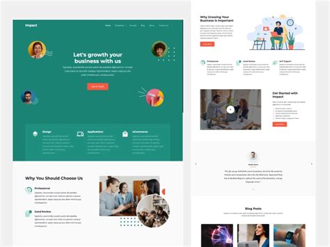 Impact Free Bootstrap 5 Template For Agency And Startups Untree