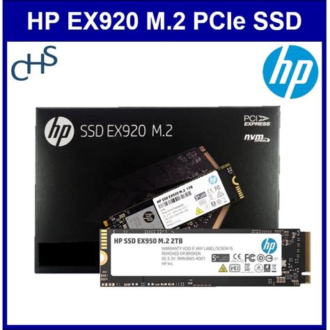 Hp Ex M Nvme Pcie Solid State Drive Internal Ssd Gb Gb Tb Years Sg Warranty