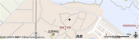 千葉県成田市高倉の地図 住所一覧検索｜地図マピオン