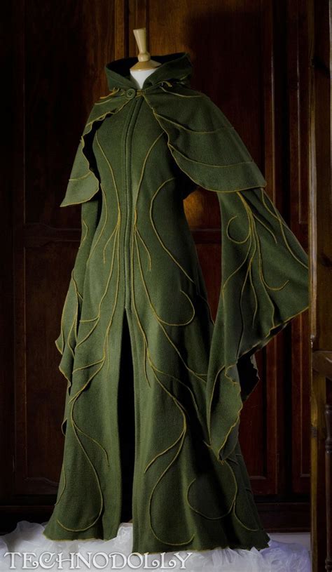 Dinnerware Trends Elven Coat Fantasy Clothing Fashion