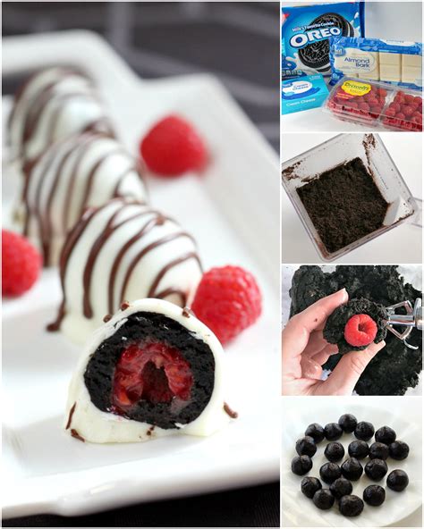 WHITE CHOCOLATE RASPBERRY OREO BALLS Butter With A Side Of Bread