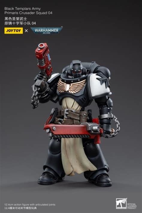 Warhammer 40k Black Templars Primaris Crusader Squad 1 18 Scale Figure