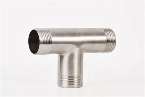 4 Inch Ss Threaded Tee For Plumbing Pipe At ₹ 112 Piece In Pune Id