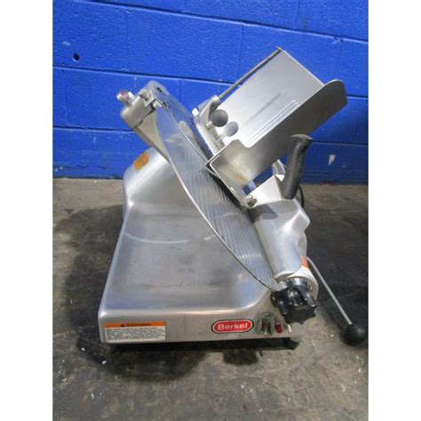 Berkel 909am Deli Meat Slicer Manual Gravity Feed Vision Equipment