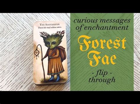 Forest Fae Oracle Full Flip Through YouTube