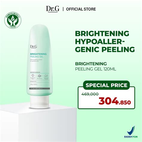 Jual Best Selling Drg Brightening Peeling Gel 120ml Mild Gentle