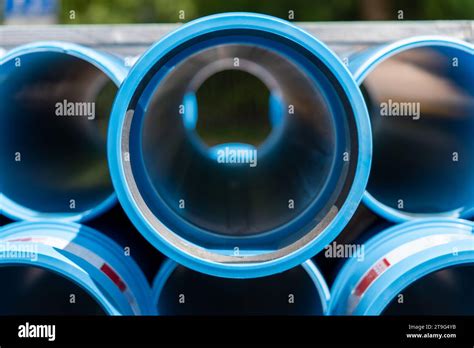 Plastic Pipes Sewage System And Cable Laying Lagging Transportation