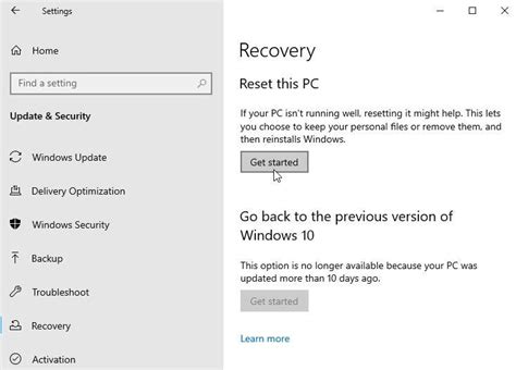 How To Reinstall Windows 10 From The Cloud TechRepublic