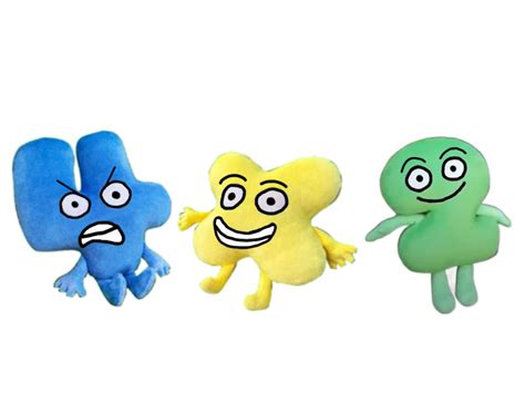 Bfdi Four X And Two Plush But Robot Chicken Style By Zemelo2003 On