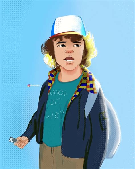 Dustin Stranger Things Fanart Stranger Things Fanart Face Drawing