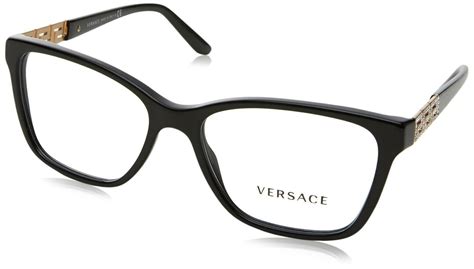 Versace Ve3192b Womens Eyeglasses Frames Gb1 54 Black Ebay