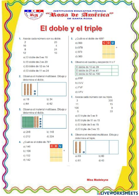 Examen De Primaria Segundo Grado Primer Trimestre Artofit