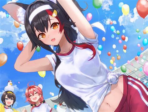 αcen「えーせん」 On Twitter Rt Konkito 白組おめでとう！！！ みおーん絵 ホロライブ運動会2022