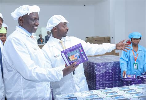 Kenya Opens Its First Local Smartphone Assembly Plant Africa Business