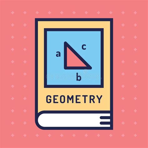 Geometry Textbook Stock Vector Illustration Of Office