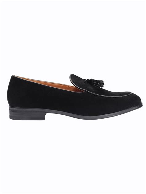 Men Faux Suede Leather Tassel Loafers Smart Casual Dress Slip On Shoes