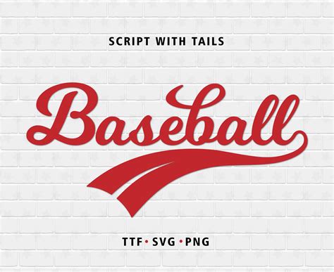 Baseball Logo Font