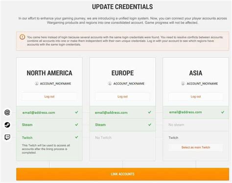 World Of Tanks Linked Accounts System Mmowg Net