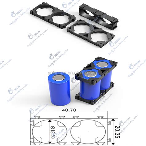 18650 21700 Cell Holder Lithium Battery Materials Battery Holder For