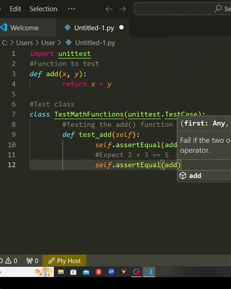 Unit Testing In Python Quick Guide To Unittest Shorts Youtube