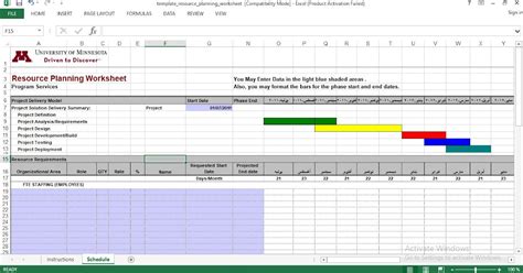 Resource Planning Excel Template Free Here Are Free And Downloadable Sheets You Can Start Using