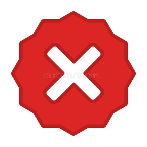 Wrong Marks Cross Marks Rejected Disapproved No False Not Ok Wrong Choices Task