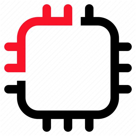 Chip Technology Processor Cpu Industry Icon Download On Iconfinder