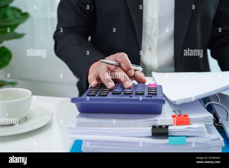 Businessman Working And Prepare Paperwork Report Data To Analysis