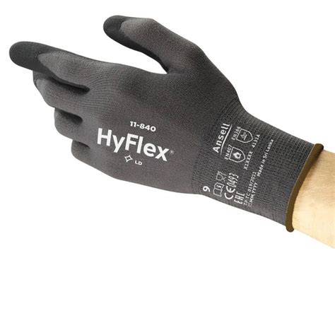 Перчатки Ansell от механических повреждений HyFlex 11-840-10 - купить в ...