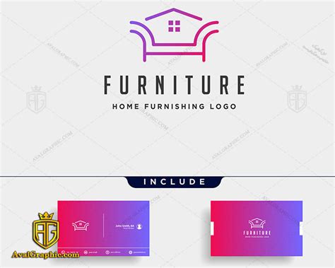 طراحی لوگوی گروه مبلمان