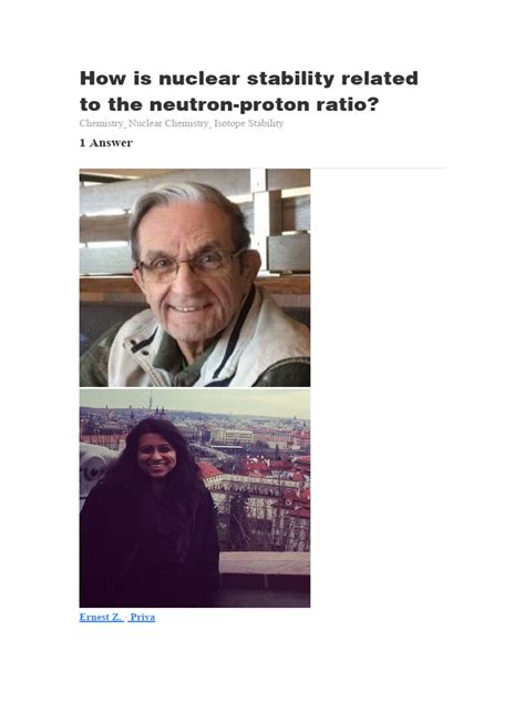 Proton Neutron Ratio Pdf Science And Mathematics