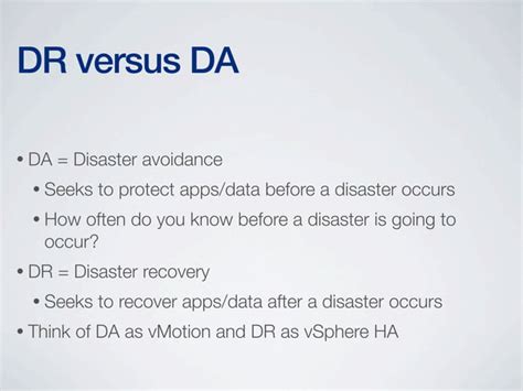 srm versus stretched clusters choosing the right solution key computer networking computing