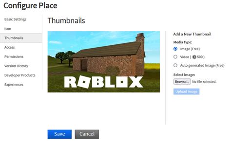 Roblox Video Thumbnail Scripting Support Developer Forum Roblox