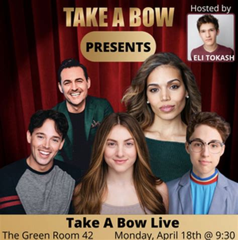 Eli Tokash Celebrates 100th Episode Of Take A Bow With A Live Show Featuring Presley Ryan Ciara