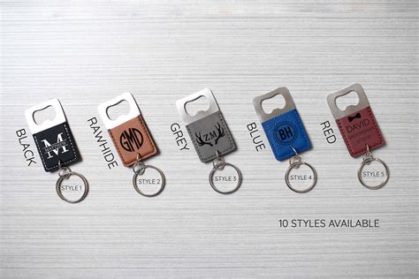 Personalized Bottle Opener Keychain Custom Keychain Etsy