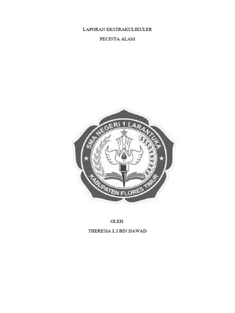 Laporan Ekstrakurikuler Pecinta Alam Pdf